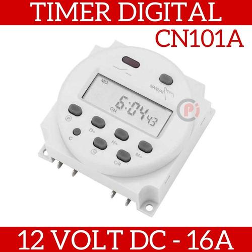 Jual CN101A Digital Timer Kontrol Waktu Switch Listrik Supply 12 Volt DC AC - Kota Medan - Pi ...