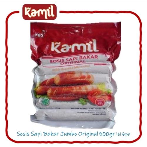 Jual Kamil Sosis Sapi Bakar Original 500 Gr isi 6 - Kota Surabaya ...