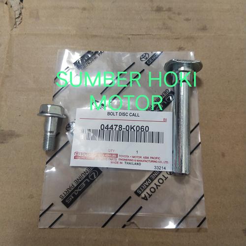 Jual PIN CALIPER PIN BOLT CALIPER TOYOTA KIJANG INNOVA TANPA KARET ORI ...
