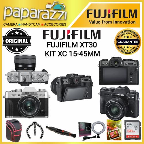 Jual FUJIFILM XT30 KIT XC 15-45/KAMERA FUJIFILM XT30 KIT 15-45MM/FUJI XT30 - DISTRIBUTOR, BODY ...