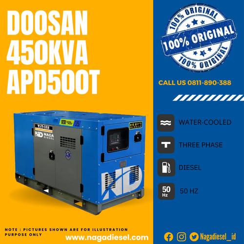 Jual Genset Doosan 450KVA APD500T (Silent Type) - Jakarta Barat - Naga Diesel Official | Tokopedia