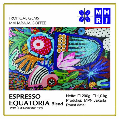 Jual Espresso Equatoria blend 2/3 Arabica & Robusta Econo pack 1kg ...