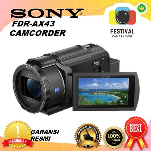 Jual Sony FDR AX43 Sony AX43A UHD 4K Handycam Camcorder GARANSI RESMI ...