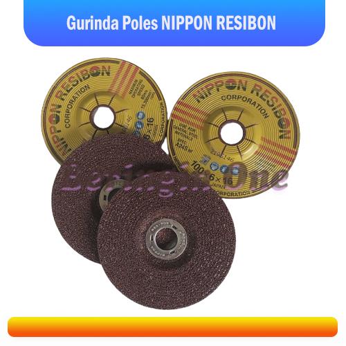Jual BATU GERINDA POLES NIPPON RESIBON 4 INCH X 6MM / NIPPON RESIBON ...