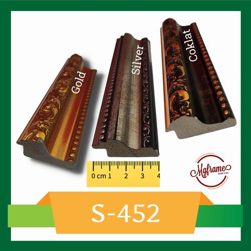 Jual BATANGAN TYPE S 452 3M/BATANGAN ECER/LIS PLAVON/LIS BINGKAI/LIS ...