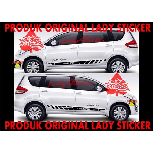 Jual CUTTING STICKER MOBIL ERTIGA STICKER STIKER LIST STRIPE MOBIL ...
