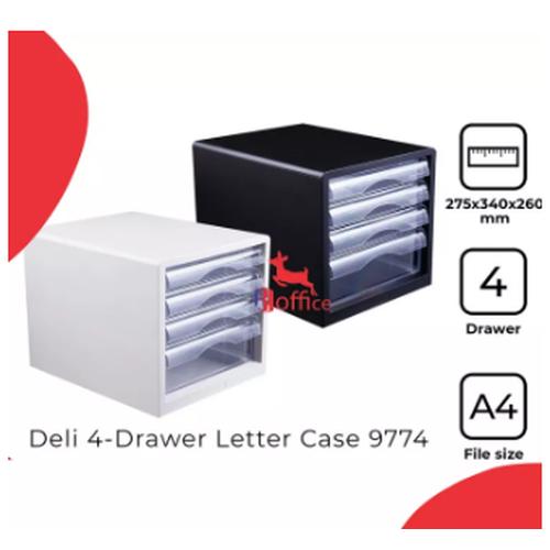 Jual Document Tray A4 / Tray Susun / File Cabinet Deli / 4 Susun - Kota ...