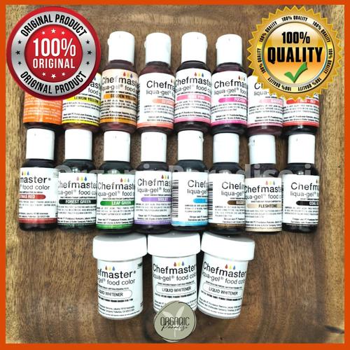 Jual CHEFMASTER LIQUA GEL FOOD COLOURING /PEWARNA MAKANAN /COLOUR GEL ...