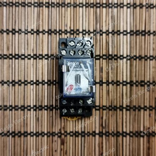 Jual Relay Omron MY4N-J + socket relay Omron 220 Vac Original - Jakarta ...