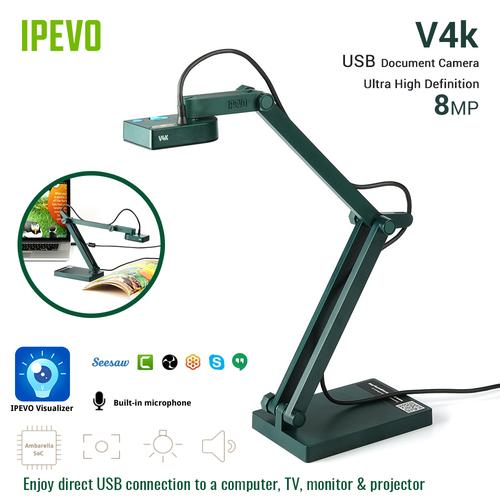 Promo Ipevo V4K Ultra High Definition USB Document Camera Cicil 0% 3x ...