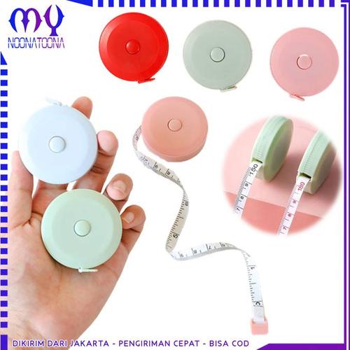 Promo Meteran Mini Gulung 150Cm Pengukur Lingkar Perut Meteran Jahit ...