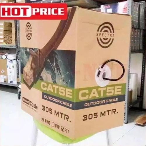 Jual Kabel Spectra OUTDOOR FTP SPECTRA Cat5e Spectra Ori 305M - 255 ...