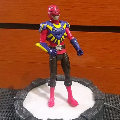 Jual Power Rangers Beast Morphers Beast-x king red ranger Hasbro.15 cm ...