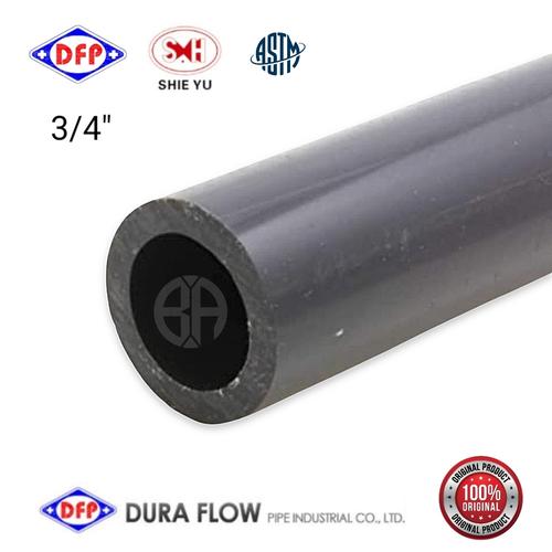 Jual Pipa PVC Sch 80 size 3/4 Inch 6 meter Plain End ASTM Duraflow ...
