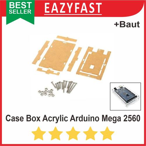 Jual Kotak Acrylic Case Box Casing Arduino Compatible Mega 2560 - Kab ...
