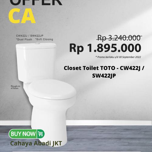 Jual Closet Toilet TOTO - CW422J / SW422JP - Jakarta Pusat - CAHAYA ...
