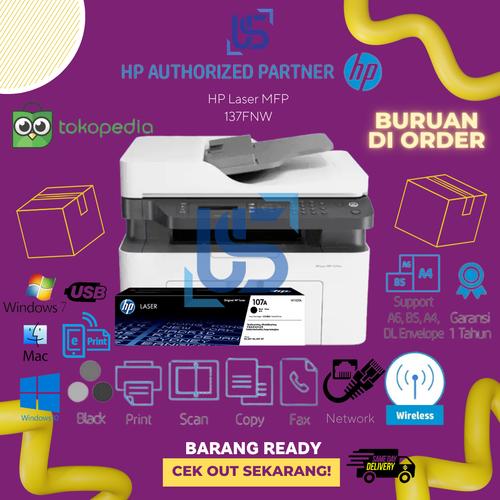 Jual HP Laser MFP 137 FNW - 4ZB84A - Jakarta Pusat - UTAMA SYSTEM ...
