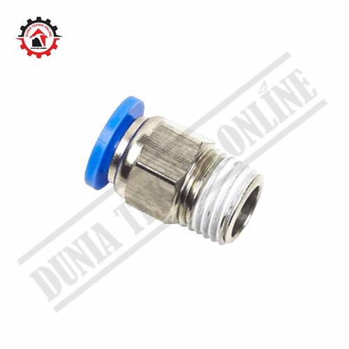 Jual FITTING PNEUMATIC MALE CONNECTOR PC 10-03 Atau Fitting Lurus 10 x ...