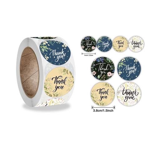 Jual Sticker Thank You Label Makanan Stiker Selamat Menikmati 100pcs ...