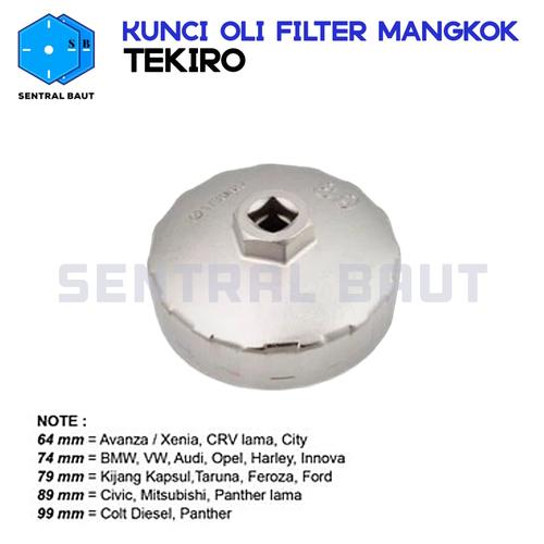 Jual Kunci Oli Filter Mangkok TEKIRO - 64mm - Kota Bandar Lampung ...