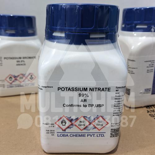 Jual Potassium Nitrate / KALIUM NITRATE 99% AR, LOBA CHEMIE - Kota ...