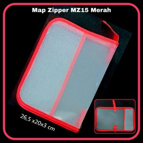 Jual MJ Map Zipper MICROTOP MZ15 / Map Resleting / Map File / Map ...