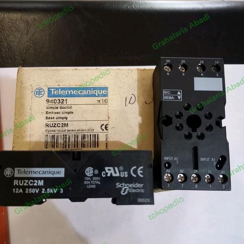Jual Base socket relay RUZC2M telemecanique schneider 8 pin - Jakarta ...