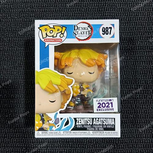 Jual Funko Pop! Demon Slayer : Zenitsu Agatsuma (With Lightning ...