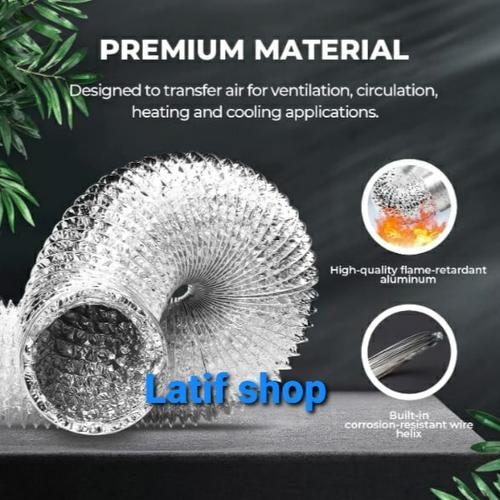 Jual Pipa Cooker hood 4 in/ Pipa Exhaust,AC,Mesin cuci uap flexible ...