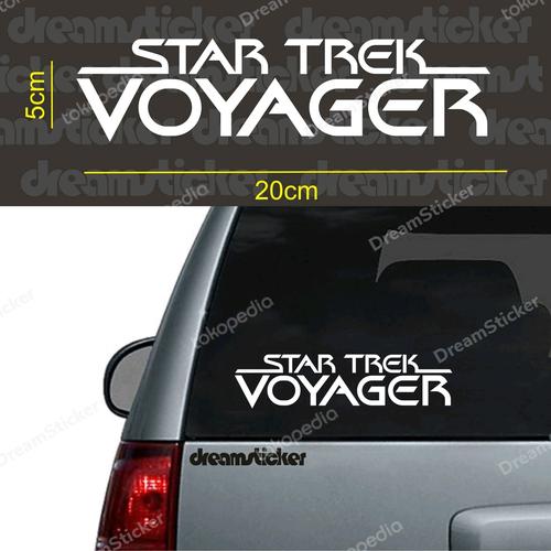 Jual Stiker Star Trek Voyager - Hitam - Kab. Bandung - dreamsticker ...