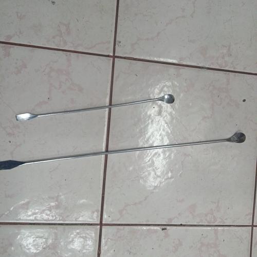 Jual spatula stainless / sendok spatula lab stainles / spatel ss - 30 ...