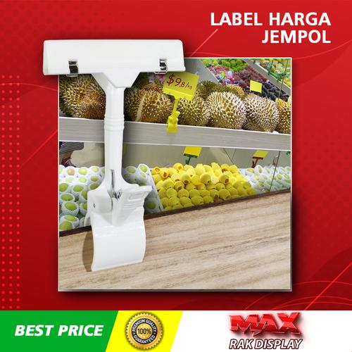 Jual Label Papan Harga Price Tag/Jepit Harga Obral/Label Harga Jempol ...