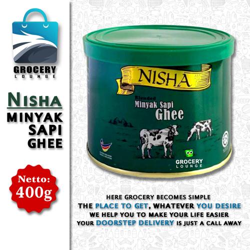 Jual Nisha Minyak Sapi Ghee 400g - Minyak Samin Murni - Desi Ghee ...