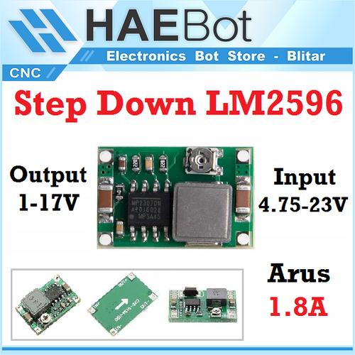 Jual [EBS] Mini 360 Buck Converter Step Down LM2596 3A Module MP2307 DC ...