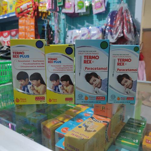 Jual Termorex Paracetamol Panas TermorexPlus Batuk Berdahak Flu Obat ...