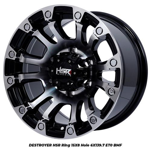 Jual Velg HSR DESTROYER Fortuner,Panther New,Hardtop,Land Cruiser, Ring ...