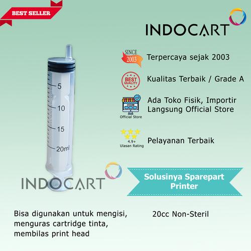 Jual Syringe Spuid Spuit-Jarum Suntik-Suntikan Tinta-20cc 20ml 20 cc ml ...