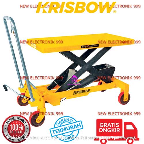 Jual KRISBOW HYD SCISSOR LIFT 100CM 800KG PRSLM0810 KW0500559 - Jakarta ...