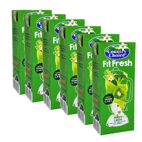 Jual Country Choice Fit Fresh Purify Green Minuman Jus Buah 250ml Isi 6 ...