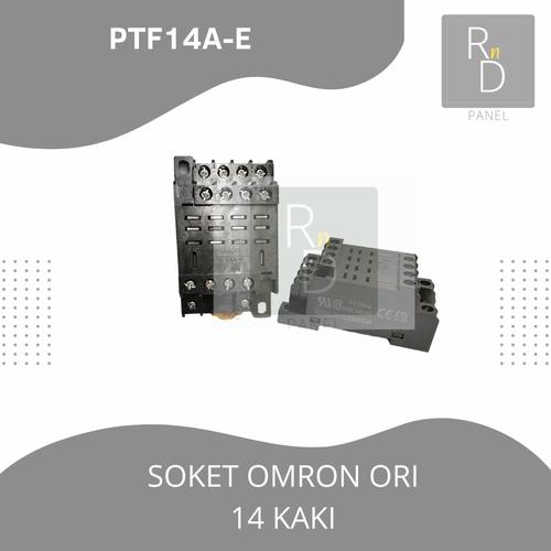 Jual SOCKET RELAY LY4 PTF14AE / SOCKET LY4N PTF-14AE / SOCKET OMRON 14 ...