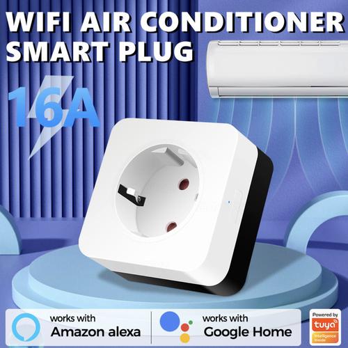 Jual SMATRUL Colokan Pintar 16A Tuya Smart WiFi Socket Air Conditioner Plug - Jakarta Barat ...
