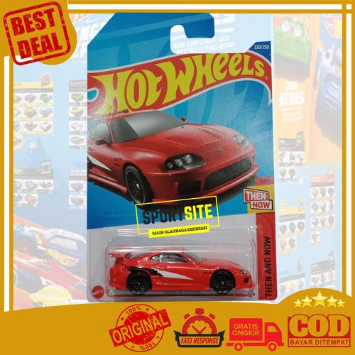 Jual Hot Wheels Toyota Supra Merah Diecast Mainan Anak Mobil Ori Mattel ...