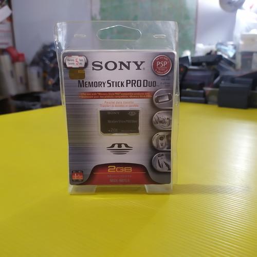 Jual MEMORY STICK SONY PRO DUO 2GB MAGICGATE ORIGINAL MADE IN JAPAN ...