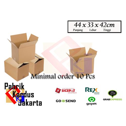 Jual Karton Box / Kardus / Kondisi 100% Baru / Ukuran 44x33x42cm/dus ...