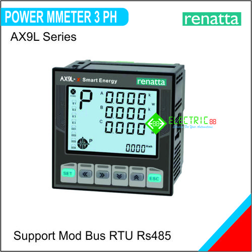 Jual Renatta Power Meter 3 Phase Support Modbus RTU Rs485 - Kota ...