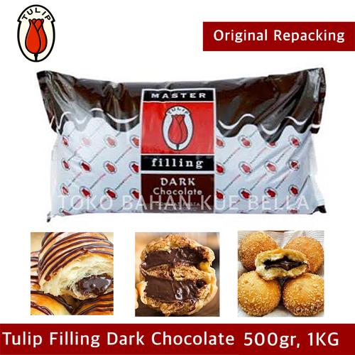 Jual TULIP FILLING CHOCOLATE 1KG (REPACK) Selai Isian Pasta Coklat ...