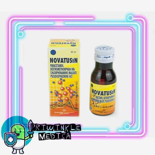 Jual novatusin sirup syrup syr obat flu batuk pilek 60ml 60 ml / botol ...