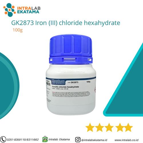 Jual Iron chloride hydrate, Ferric chloride hexahydrate 100g - Kota ...