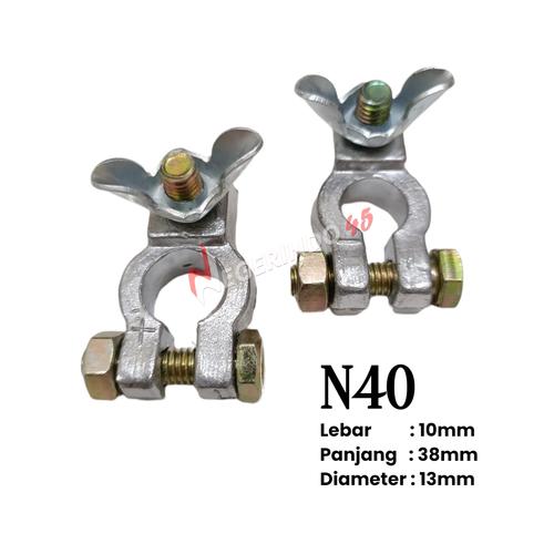 Jual Kepala aki timah N40 / N50 - N70 / N100 / jepitan aki mobil - N40 ...