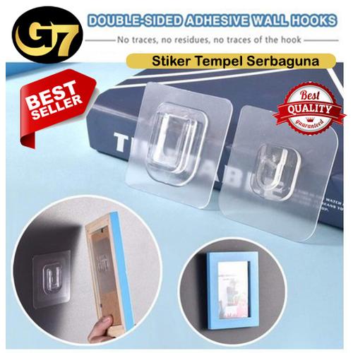 Jual Stiker Tempelan Set Serbaguna Gantungan Tempel Dinding Nano Magic ...